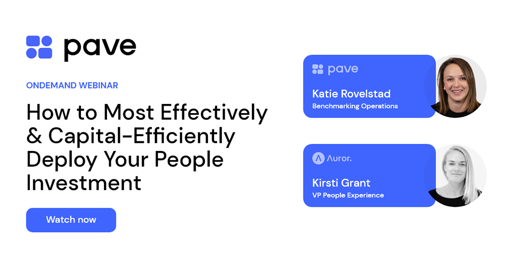How to Most Effectively & Capital-Efficiently Deploy Your People Investment How to Most Effectively & Capital-Efficiently Deploy Your People Investment